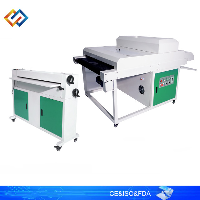 Máy UV Coater nhỏ 220V Máy phủ UV Varnish 24 inch